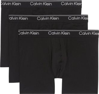 Calvin Klein 3er-Pack Boxer-Briefs aus einem recycelten Stretch-Mix in