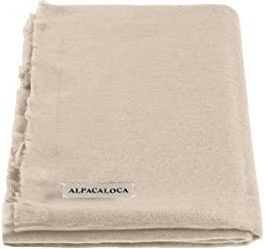 Alpaca Loca 529 Slim Scarf Beige, Foulard, One Size