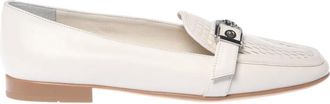 Baldinini Femme, Chaussures, Blanc, Taille: 39 1/2 EU Suede Loafer