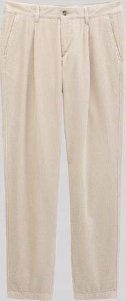 Marc O'Polo Tapered Fit Cordhose aus Baumwolle mit Bundfalten