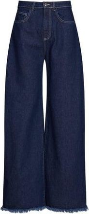 Marques Almeida Jean large effiloch&eacute; en coton