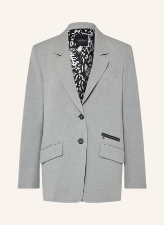 Marc Cain Blazer Mit Galonstreifen grau