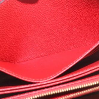 Louis Vuitton Portefeuille en cuir doccasion - Femme - Pre-owned - Rouge - Taille: ONE Size