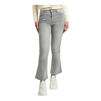 Gaud&igrave; Femme, Jeans, Gris, Taille: W32 Vintage Gris Jeans &Eacute;vas&eacute;s