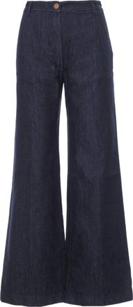 Re-hash Femme, Jeans, Bleu, Taille: W27 Pantalon Large