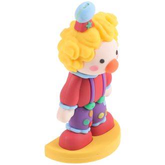 Cabilock Miniatur Clownfigur Kreative Garten Deko Mini Clown Ornament Robustes Material Platzsparend F&uuml;r Mikro landschaften Sukkulenten Dekoration