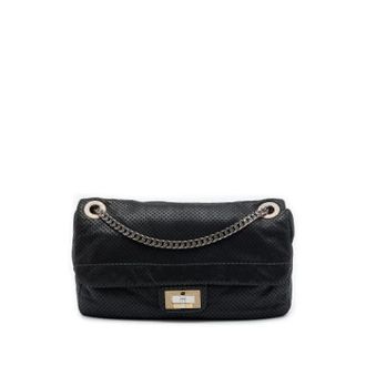 Chanel Pre-owned Perforated Flap Shoulder Bag - - Pre-owned - Damen - Schwarzk - ONE SIZE