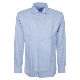 Barba Homme, Chemises, Bleu, Taille: 2XL Napoli Shirt