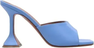 Amina Muaddi Femme, Chaussures, Bleu, Taille: 39 EU Lupita Slipper 95
