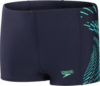 Speedo Kinder Badehose PLMT PRNT ASHT JM NAVY/GREEN