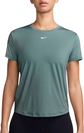 Nike Nike Damen One Classic Df Ss Wt T-Shirt, Cannon/White, M