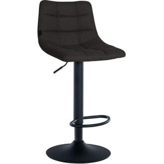 Clp Tabouret Jerry en tissu noir, Schwarz