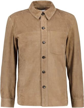 Profuomo Lederjacke - - Jackets - Herren - Braun - S
