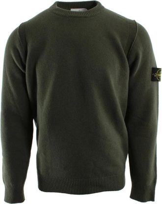 Stone Island Homme, Pulls, Vert, Taille: L Tricot ras du cou