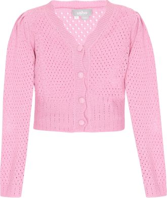 Usha Strickjacke Frauen helles Rosa