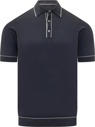 FILIPPO DE LAURENTIIS Homme, Tops, Bleu, Taille: 3XL Polo MC Profili