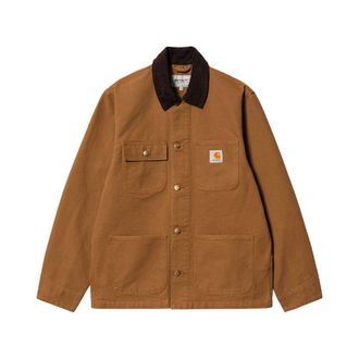 Carhartt Work in Progress Homme, Vestes, Brun, Taille: L Michigan Jacket