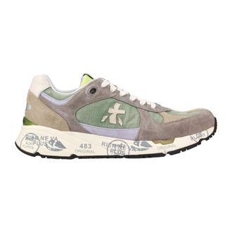 Premiata Gr&uuml;ne Sneakers - - Shoes - Herren - Mehrfarbig - 41 EU