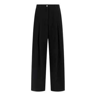 Dolce & Gabbana Damen, Hosen, Schwarzk, SGr&ouml;&szlig;e