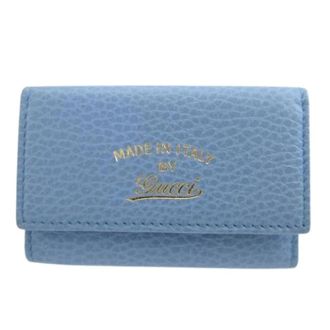 Gucci Porte-cl&eacute;s Pre-owned - Femme - Pre-owned - Bleu - Taille: ONE Size