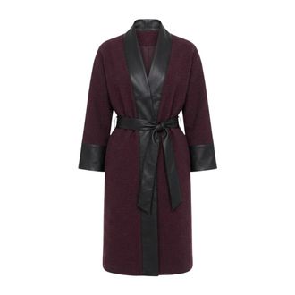 Nenette Kimono - Femme - Manteaux - Rouge - Taille: 38 FR