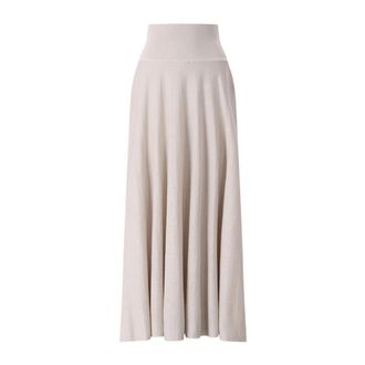 Sminfinity Maxi-Rock - - Skirts - Damen - Beige - XS/S