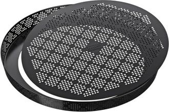 Original Kaiser Original Kaiser Inspiration Tarteform mit Hebeboden 28 cm, Quicheform perforiert, Pizzaform, antihaftbeschichtet, herausdrückbarer Hebeboden