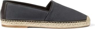 Brunello Cucinelli Homme, Chaussures, Bleu, Taille: 41 EU Espadrilles en cuir