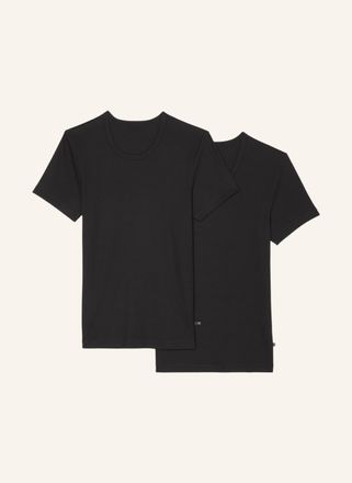 Marc O'Polo Marc Opolo 2er-Pack Lounge-Shirts schwarz