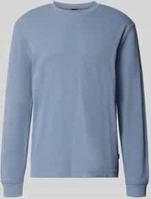 Boss Orange by Hugo Boss Regular Fit Langarmshirt aus Baumwoll-Mix Modell Tempest
