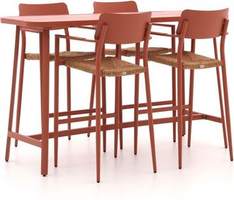 Bellagio la vita attrattiva Bellagio Cino 175 cm Gartenbar-Set 5-Teilig Stapelbar