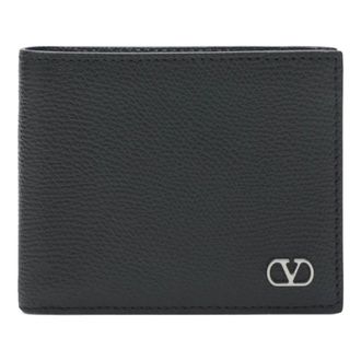 Valentino Vlogo Signature Brieftaschen-Portemonnaie - - Accessories - Herren - Schwarzk - ONE SIZE