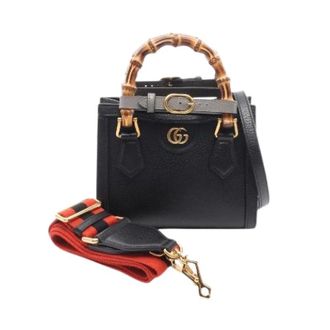 Gucci Pre-owned Diana Leather 2way Tote Bag - Femme - Pre-owned - Noir - Taille: ONE Size