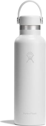 Hydro Flask Standard Flex Cap 621 ml (21 oz) Flasche - Edelstahl, auslaufsicher, passend f&uuml;r die meisten Becherhalter - Isoliert, 24 Std. kalt & 12 Std. hei&szlig; - Wh
