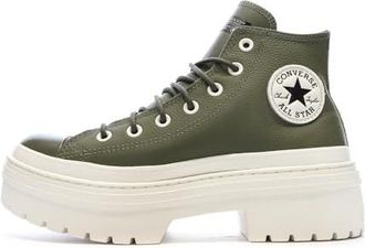 Converse Baskets Kaki Femme Chuck Taylor All Star Lugged Heel