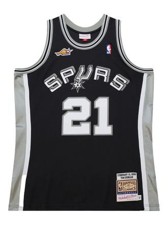 Mitchell & Ness x NBA San Antonio Spurs maillot 2000 Tim Duncan - Noir