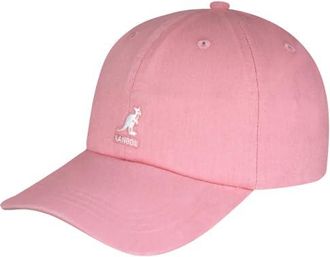 Kangol Casquette Washed Dad Hat Casquette Casquette en Coton (Taille Unique - Rose)