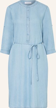 Darling Harbour Darling Harbour Kleid In Jeansoptik Mit 3/4-Arm blau