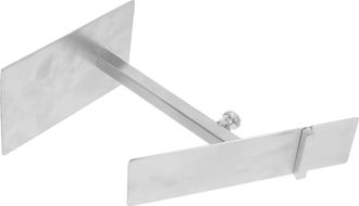 Cabilock Edelstahl Schuhst&auml;nder Schuhpr&auml;sentation Rostfrei Langlebig Kompakt Schuhregal f&uuml;r Laden und Zuhause Stilvoll Stabil