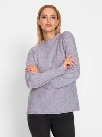 Heine Strickpullover Stehkragenpullover