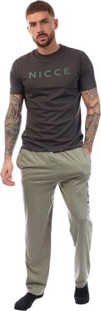 Nicce London Aderyn Loungewear Set f&uuml;r Herren, Baumwolle (Khaki)