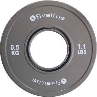 Sveltus Sveltus Olympique Mini-Scheibe, 0,5 kg Gewicht, Gewichtsplatte, 1 Stück