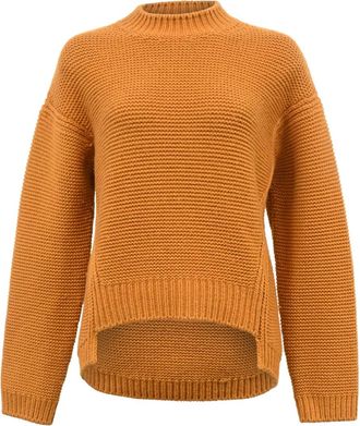 Hermès pull à col montant 500 mm - Orange