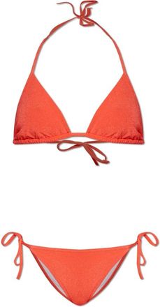 Balmain Femme, Maillots de bain, Orange, Taille: 40 FR Maillot de bain deux pi&egrave;ces