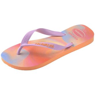 Havaianas Top Fashion, bequeme, langlebige und leichte Flip-Flops, Design mit sommerlichem Farbschema, Damen