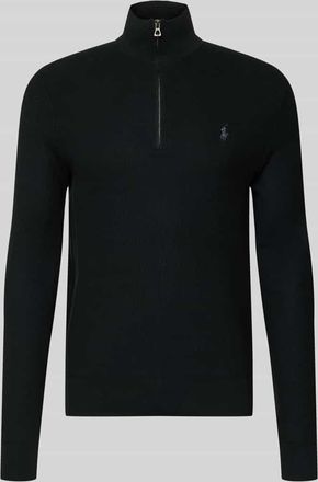 Polo Ralph Lauren Regular Fit Troyer mit Label-Stitching