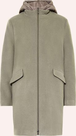 Cinque Cinque Mantel Cimirala Im Materialmix gruen