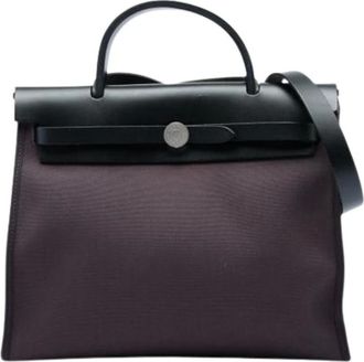 Herm&egrave;s Pre-owned Herbag Zip - Femme - Pre-owned - Violet - Taille: ONE Size