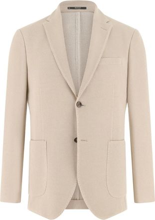 Boggi Milano Homme, Vestes, Beige, Taille: 3XL Bari Micro Textured Jacket