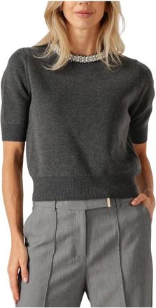 Suncoo Damen, Strickwaren, Grau, MGr&ouml;&szlig;e